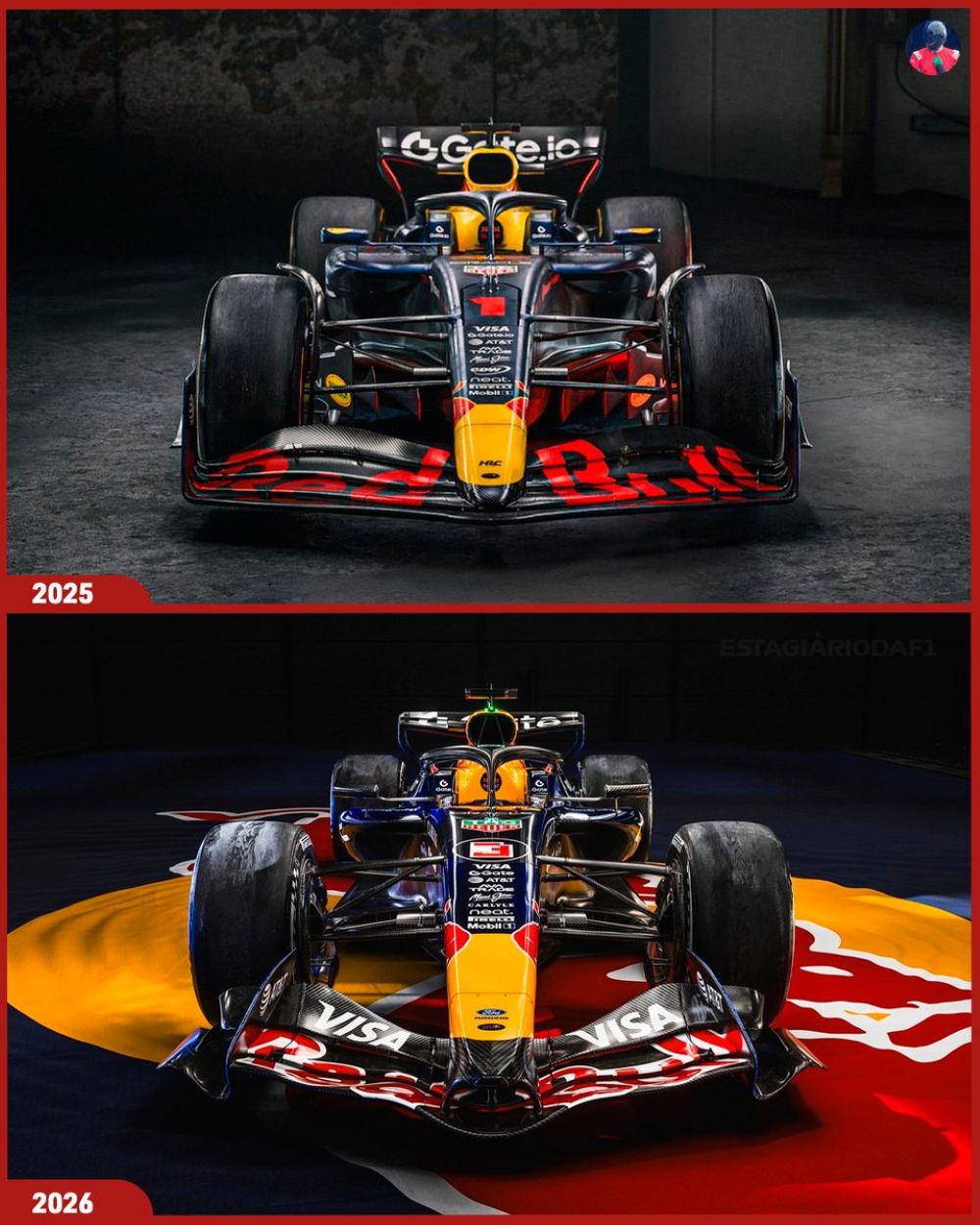 Red Bull Luncurkan Corak Baru di F1 2026
